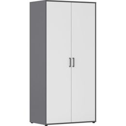 Rauch Kleiderschrank &raquo;VOYAGER Garderobe W&auml;scheschrank Schlafzimmer&laquo; in 3 verschiedenen Ausstattungen BASIC/CLASSIC/PREMIUM, mit 2 modernen 