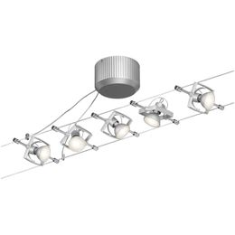 Paulmann LED Deckenleuchte &raquo;Mac II&laquo; GU 5,3 5 Stk. GU 5,3 grau 5, 5 Stk.