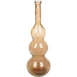 Gilde Bodenvase &raquo;Bodenvase bauchig "Balleros" braun&laquo; braun Glas B/H/T: 33cm x 100cm x 33cm &Oslash; 33cm