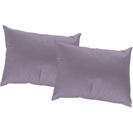 Adam Dekokissen &raquo;Uni Light Collection&laquo; im Uni Design lila Obermaterial: 100% Baumwolle B/L: 60cm x 40cm, 1 Stk.