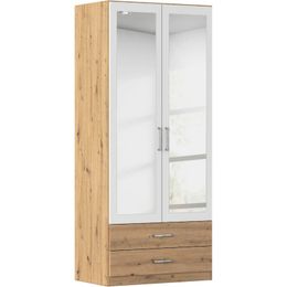 Rauch Kleiderschrank &raquo;Schrank Garderobe Ankleide GAMMA Breiten 91/136/181/226/271/315/360 cm&laquo; in 3 Ausstattungen BASIC/CLASSIC/PREMIUM (inkl. SOFT-