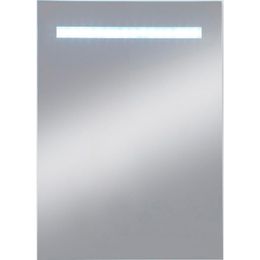 Jokey LED-Lichtspiegel &raquo;E-Light Two&laquo; 40 x 60 cm silber B/H/T: 40cm x 60cm x 3cm