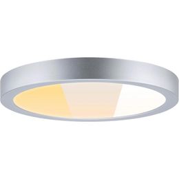 Paulmann LED Panel &raquo;Abia 2 WhiteSelect Sensor&laquo; LED-Modul 1 Stk. Farbwechsler D&auml;mmerungsgesteuerter Bewegungsmelder (HF) 1, &Oslash; 30cm H: 3,3cm, 1 Stk.