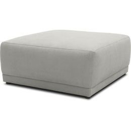 DOMO collection Hocker &raquo;800007&laquo; nach Wunsch zusammenstellbar grau 95% Polyester, 5% Polyamid B/H/T: 100cm x 45cm x 100cm, Microfaser hochflorig