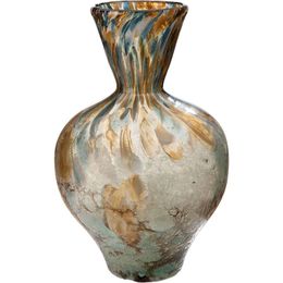 Gilde Tischvase &raquo;Vase Bronko&laquo; bunt Glas B/H/T: 20cm x 31cm x 20cm &Oslash; 20cm