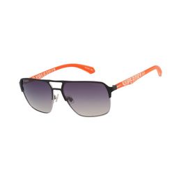 Superdry Herren Sonnenbrille &raquo;Modell 995064&laquo; Form Pilot, Logoschriftzug auf B&uuml;gel, Kombifassung schwarz Einheitsgr&ouml;&szlig;e