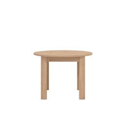 Home Affaire Esstisch &raquo;Ancona runder Tisch, 106 cm, MFD Tischplatte&laquo; in verschiedenen modern Farben, Ideal f&uuml;r eine moderne K&uuml;che braun B/H/T: 106,5cm
