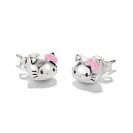 Thomas Sabo Damen Thomas Sabo Paar Ohrstecker &raquo;Thomas Sabo Hello Kitty Ohrstecker&laquo; Emaille Metall