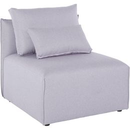 OTTO home Sessel &raquo;N&ouml;re&laquo; Modul - zum Zusammenstellen; in vielen Bezugsqualit&auml;ten und Farben grau Samtoptik (100% Polyester);Struktur (100% 