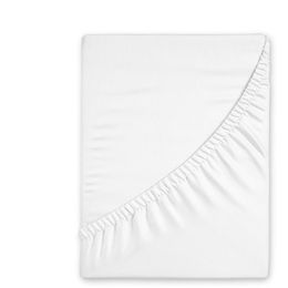 Good Morning Spannbettlaken &raquo;Flanell&laquo; Baumwolle, Flanell, Biber, Rundumgummi, 25 cm H&ouml;he wei&szlig; Flanell, Obermaterial: 100% Baumwolle B/L: 140cm x 200cm