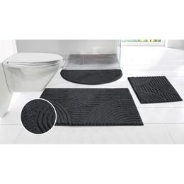 OTTO home Badematte &raquo;Ognon, Scandi, Boho, modernes Muster&laquo; H&ouml;he 15 mm rutschhemmend beschichtet fu&szlig;bodenheizungsgeeignet schnell trocknend 
