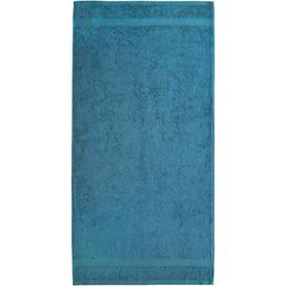 Dyckhoff Strandtuch &raquo;Planet&laquo; blau Walkfrottier, Obermaterial: 100% Baumwolle B/L: 70cmx200cm, 1 Stk., Walkfrottier