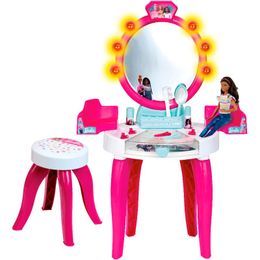 klein Schminktisch &raquo;Barbie Sch&ouml;nheitsstudio mit Zubeh&ouml;r&laquo; mit Licht- und Soundfunktion bunt B/H/T: 41cm x 90cm x 31cm