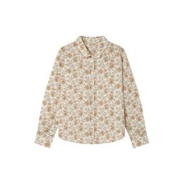 Springfield Bluse Damen Gr&ouml;&szlig;e XXL sand / braun / dunkelbraun