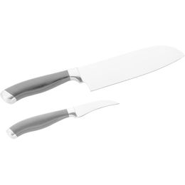 Pinti Inox PINTINOX Messer-Set &raquo;Coltelli Professional&laquo; (K&uuml;chenmesser, Gem&uuml;semesser), Edelstahl 13/0 schwarz Edelstahl, Kunststoff Einheitsgr&ouml;&szlig;e
