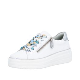 Remonte Sneaker Damen Gr&ouml;&szlig;e 36 silbergrau / wei&szlig; Sommerschuhe