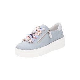 Remonte Sneaker Damen Gr&ouml;&szlig;e 40 taubenblau / wei&szlig; Sommerschuhe