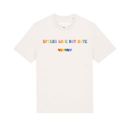 Watapparel Shirt 'Spread Love not Hate' Herren Gr&ouml;&szlig;e XXL mischfarben / wei&szlig;