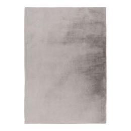 Kayoom Hochflor-Teppich &raquo;Emperor 525&laquo; rechteckig 23 mm H&ouml;he weicher Hochflor, Fell Haptik, Wohnzimmer grau Polyester B : 160cm 1 Stk., 23mm, L: 230cm