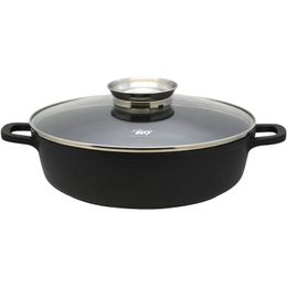 ELO Servierpfanne &raquo;Alucast&laquo; Aluminiumguss 1 Stk. tlg. Induktion schwarz &Oslash; 32cm + H&ouml;he 8,3cm