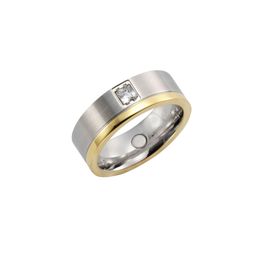 ZEEme Ring Herren Gr&ouml;&szlig;e 64 gold / silber