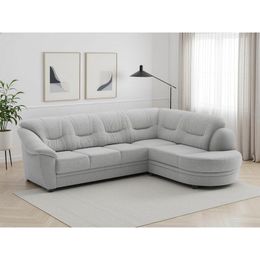 Sit & More sit&more Ecksofa &raquo;Savona&laquo; mit Federkern, optional mit Schlaffunktion B/H/T: 267cm x 90cm x 206cm, Flachgewebe, Ottomane rechts, ohne Bettfunktion