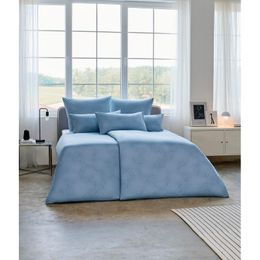 Estella Bettw&auml;sche &raquo;PIPPA&laquo; 2 Stk. ABSOLUT B&Uuml;GELFREI grau Mako-Interlock-Jersey, Obermaterial: 100% Baumwolle B/L: 135cm x 200cm, 1 Stk., 1 Stk., Mako-