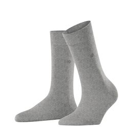 Burlington Herren Socken &raquo;Bloomsbury&laquo; Einheitsgr&ouml;&szlig;e 36-41, unifarben, w&auml;rmende Wollmischung grau 36-41