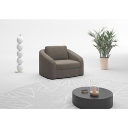 Sit & More sit&more Sessel &raquo;Jazz&laquo; braun 100% Polyester Luxus-Microfaser Euphoria, B/H/T: 116cm x 88cm x 104cm