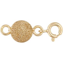 Firetti Magnetschlie&szlig;e &raquo;Schmuck Geschenk Silber 925 Verl&auml;ngerung Kette zum Einh&auml;ngen Kugel&laquo; gold Einheitsgr&ouml;&szlig;e