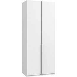 wimex Kleiderschrank &raquo;New York&laquo; in vielen Breiten, 208 oder 236cm hoch wei&szlig; B/H/T: 90cm x 208cm x 58cm, T&uuml;ren: 2 Stk.