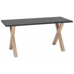 M&auml;usbacher Schreibtisch &raquo;Mio&laquo; braun B/H/T: 160cm x 75cm x 70cm