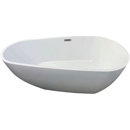 Sanotechnik Badewanne &raquo;Chicago&laquo; H&ouml;he 58 cm Vorrichtung f&uuml;r Ablaufschlauch Ma&szlig;e: 170x80x58cm wei&szlig; Acryl freistehend