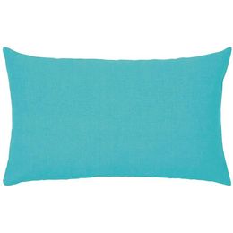 Pad Dekokissen &raquo;LEDA&laquo; 100% Baumwolle blau Baumwolle B/L: 30cm x 50cm, 2 Stk.