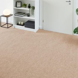 ANDIAMO Teppichboden &raquo;Milo, Nadelfilz, Gesamth&ouml;he 2,5 mm, Made in Belgium&laquo; rechteckig Uni Farben, Breite 100 cm oder 200 cm, Wohnzimmer, strapazierf&auml;hig beige