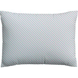 Schlafgut Kissenbezug &raquo;Premium Kissenbezug Woven Fade Satin (1 St)&laquo; Ton-in-Ton Rei&szlig;verschluss, Fadendichte von 300tc, Streifen, OEKO Tex bunt Mako-Satin, 
