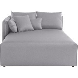 OTTO home Ottomane &raquo;N&ouml;re&laquo; Lounge-Modul - zum eigenen Zusammenstellen, Breite 138cm, Tiefe 168cm grau 100% Polyester B/H/T: 138cm x 86cm x 168cm, 