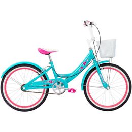Huffy Kinderfahrrad &raquo;Girly Girl 20-Zoll Kinderfahrrad&laquo; 28cm, 20 Zoll (50,80cm) hinten: 20 Zoll (50,80cm) Kinderfahrrad