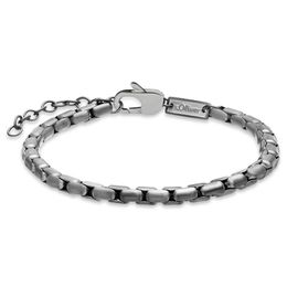 s.Oliver Herren s.Oliver Armband silber 22cm, Edelstahl