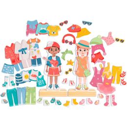 HAPE Konturenpuzzle &raquo;Magnetisches Anzieh-Puzzle&laquo; bunt Holz, Metall Einheitsgr&ouml;&szlig;e