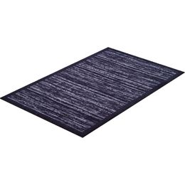 Grund Teppich &raquo;Hamada&laquo; rechteckig 8 mm H&ouml;he In- und Outdoor geeignet, Teppich mit Bord&uuml;re grau Kunstfaser B : 75cm 1 Stk., 8mm, L: 120cm