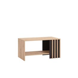 Home Affaire Couchtisch &raquo;Laval, Wohnzimmertisch, Sofatisch, Beistelltisch, Kaffeetisch&laquo; Eleganter Couchtisch mit viel Stauraum, Lamellen-Optik B/H/T: 