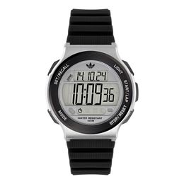 adidas originals Damen adidas originals Chronograph &raquo;EXPRESSION THREE DIGITAL&laquo; Quarzuhr, Armbanduhr, Herrenuhr, Damenuhr,Silikonarmband,Stoppfunktion 