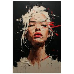 Artland Wandbild &raquo;Fierce Serenity II&laquo; Bilder von Frauen 1 Stk. tlg. als Alubild, Leinwandbild, Poster, Wandaufkleber in verschied. Gr&ouml;&szlig;en braun Alu Dibond B/H