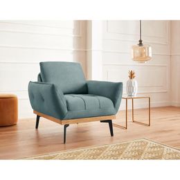 exxpo - sofa fashion Sessel &raquo;Palic, Loungesessel mit R&uuml;ckenverstellung, hoher Entspannungskomfort&laquo; inklusive R&uuml;ckenverstellung. Vom Sessel zum 