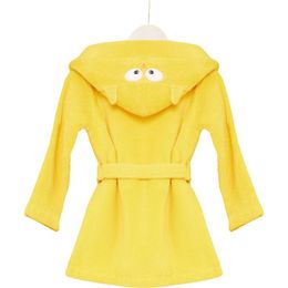 Egeria Kinderbademantel &raquo;OWL&laquo; mit Eulen Applikation Baumwolle 110/116