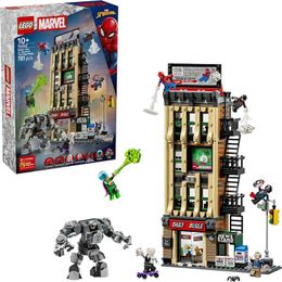 Lego Konstruktionsspielsteine &raquo;Spider-Man vs. Mysterio: Daily Bugle (76342), Lego Super Heroes&laquo; bunt Einheitsgr&ouml;&szlig;e Konstruktionsspielsteine