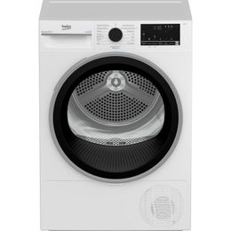 Beko W&auml;rmepumpentrockner &raquo;B3T3249S&laquo; Silent & Schontrommel &ndash; extra leise, extra schonend f&uuml;r Ihre W&auml;sche wei&szlig; AquaWave Schontrommel &ndash; besonders 