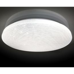 N&auml;ve n&auml;ve LED Deckenleuchte &raquo;Polaris&laquo; LED-Board 1 Stk. Kaltwei&szlig; Neutralwei&szlig; Warmwei&szlig; Kristalleffekt, dimmbar, CCT, Nachtlicht-/Memoryfunktion,Fernbedienung