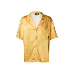 Colucci Button Up Shirt 'Feroleto' male size L yellow gold / Saffron